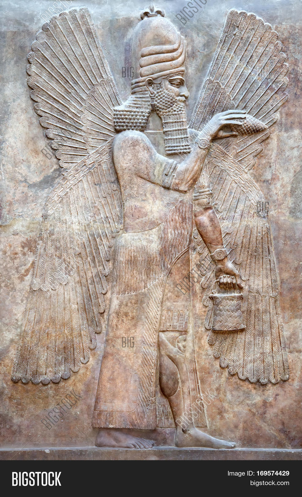 Ancient Sumerian Stone Image & Photo (Free Trial) | Bigstock