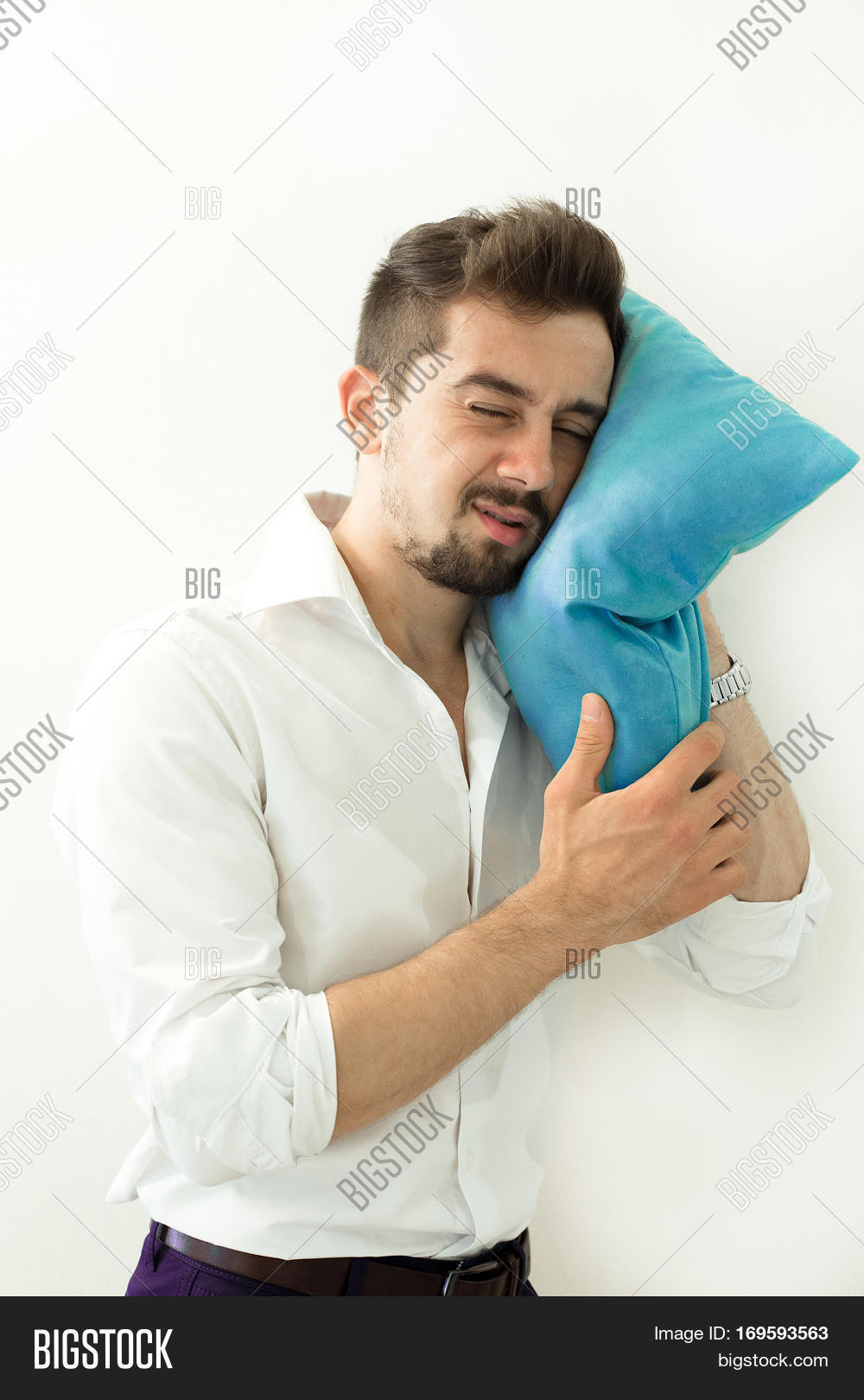 Man Need Silence. Sad Image & Photo (Free Trial) | Bigstock