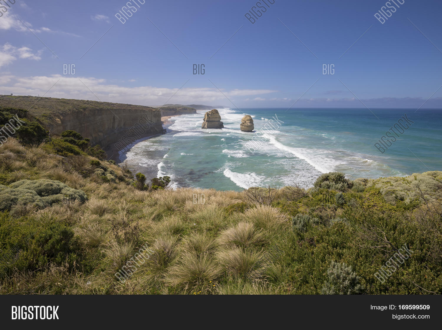 Giant Limestone Stacks Image & Photo (Free Trial) | Bigstock