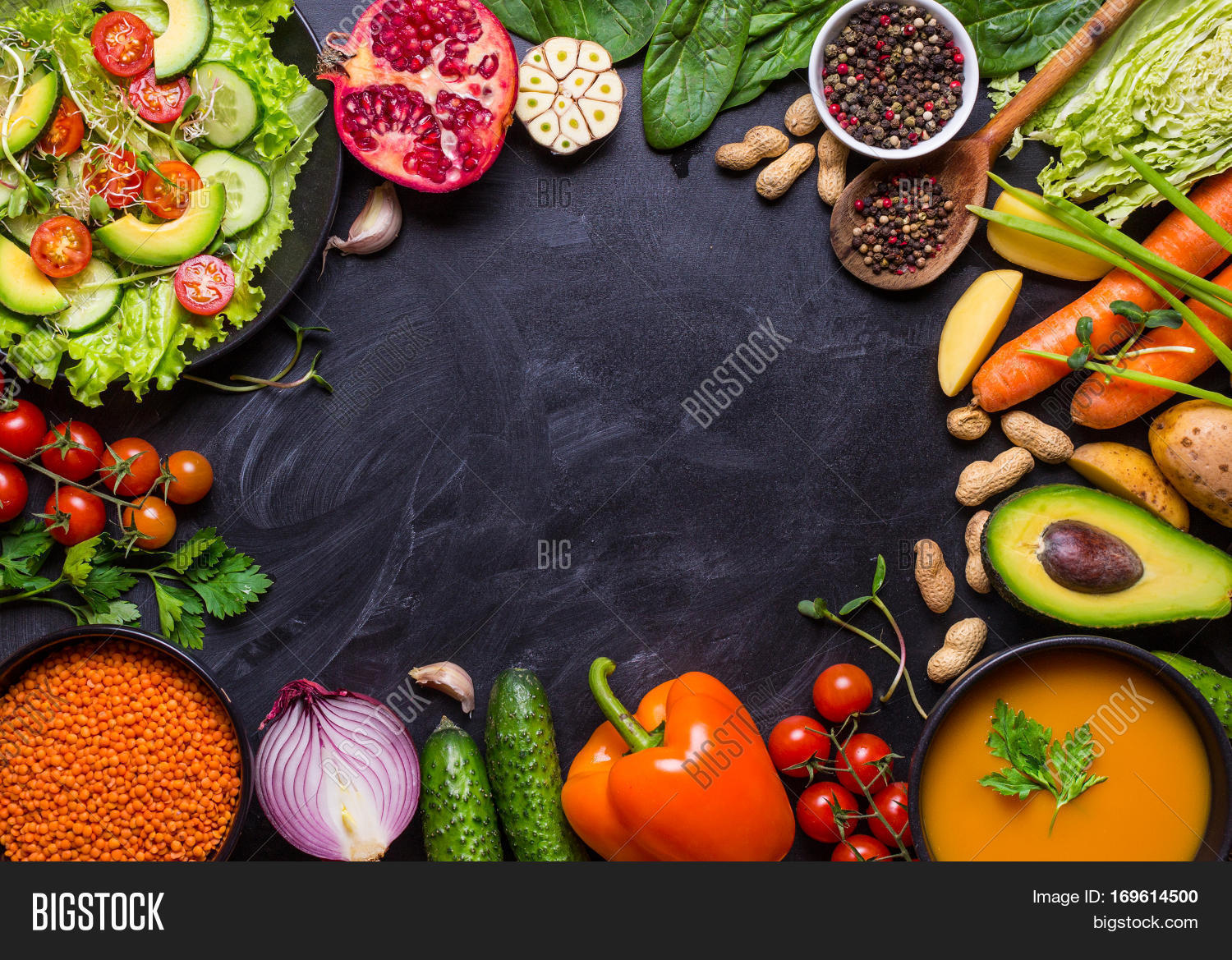 Vegan Dinner Image & Photo (Free Trial) | Bigstock