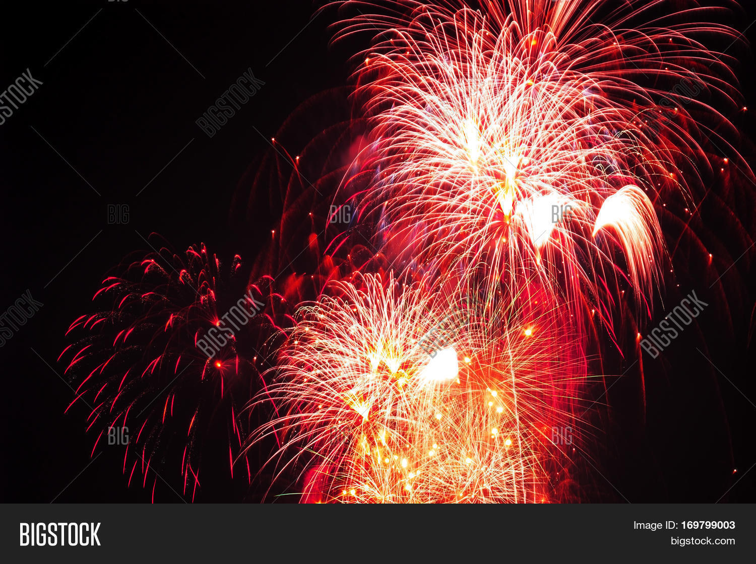 Fireworks Sky Night Image & Photo (Free Trial) | Bigstock
