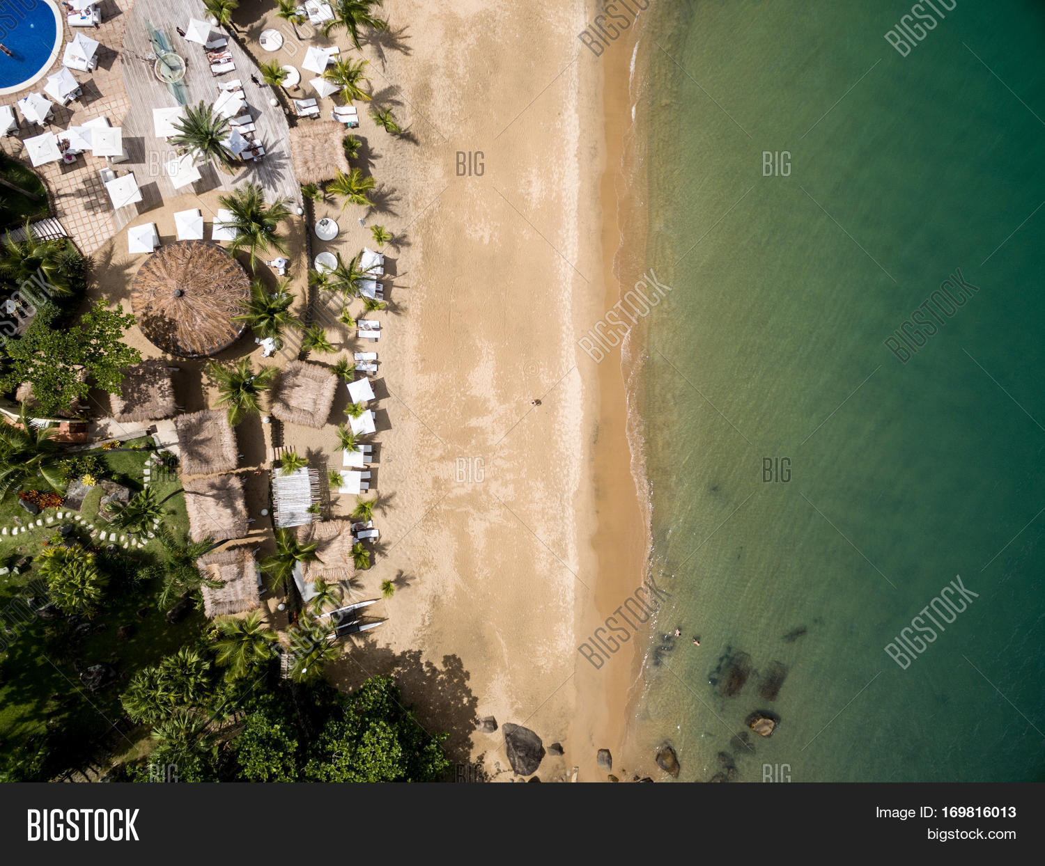 Top View Praia Do Image & Photo (Free Trial) | Bigstock