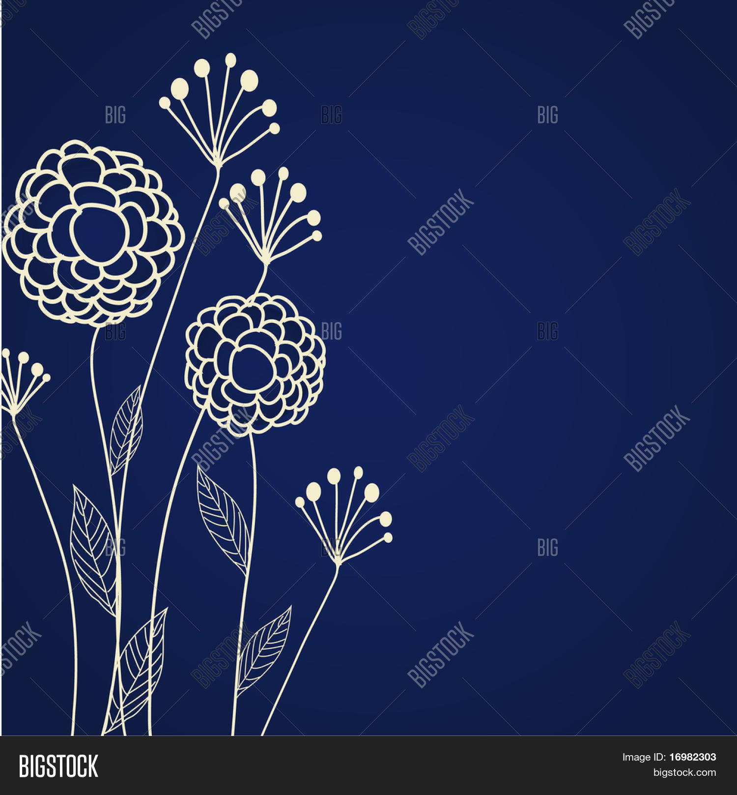 Floral Card Vector & Photo (Free Trial) | Bigstock