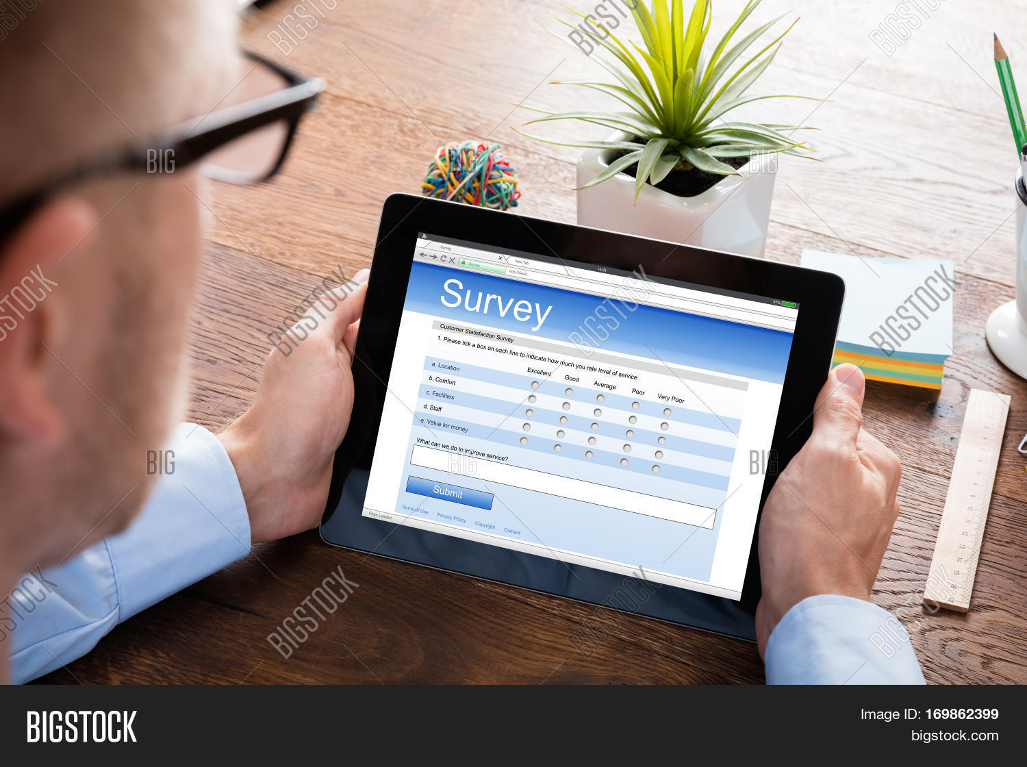 Person Filling Online Image & Photo (Free Trial) | Bigstock