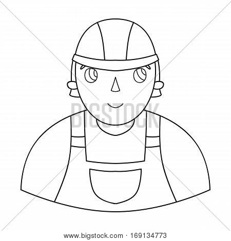Foreman Icon Outline Vector & Photo (Free Trial) | Bigstock