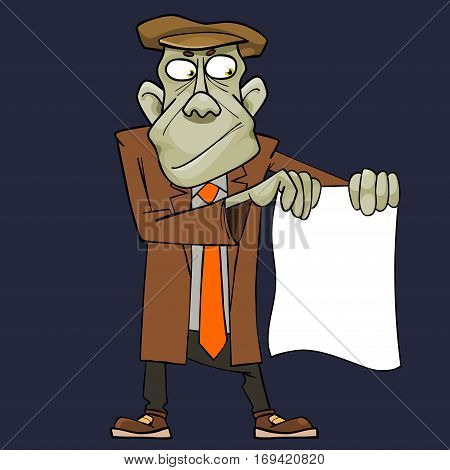 Cartoon Green Man Vector & Photo (Free Trial) | Bigstock