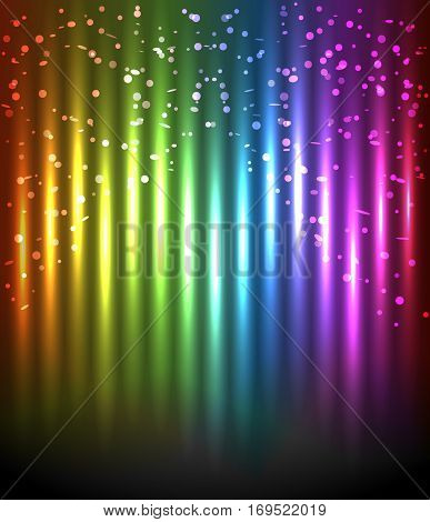 Shiny Rainbow Vector & Photo (Free Trial) | Bigstock