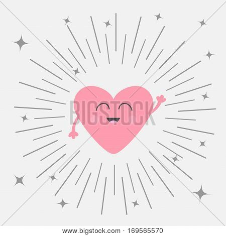 Pink Heart Face Head Vector & Photo (Free Trial) | Bigstock
