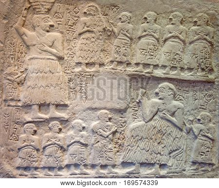 Ancient Sumerian Stone Image & Photo (Free Trial) | Bigstock