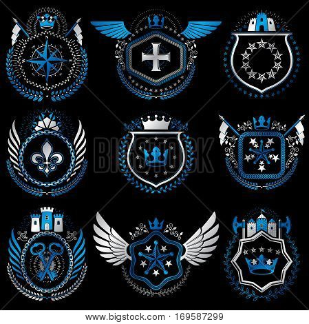 Heraldic Emblems Vector & Photo (Free Trial) | Bigstock