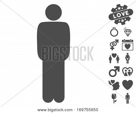Standing Man Icon Vector & Photo (Free Trial) | Bigstock