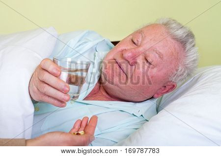 Picture Sick Old Man Image & Photo (Free Trial) | Bigstock