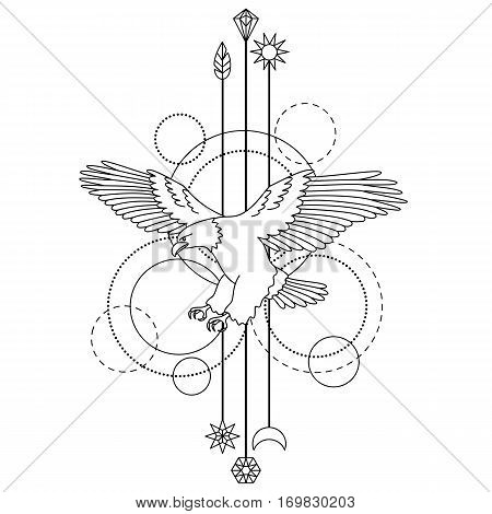 Bald Eagle Abstract Vector & Photo (Free Trial) | Bigstock