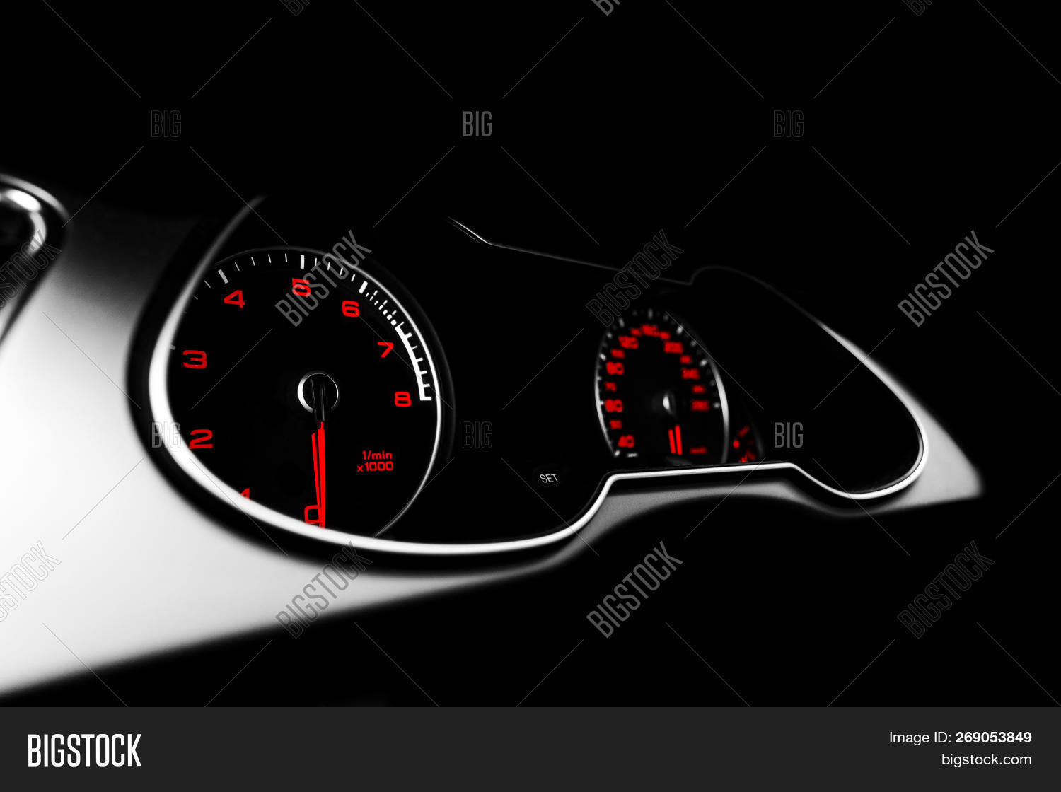 Close Shot Speedometer Image & Photo (Free Trial) | Bigstock
