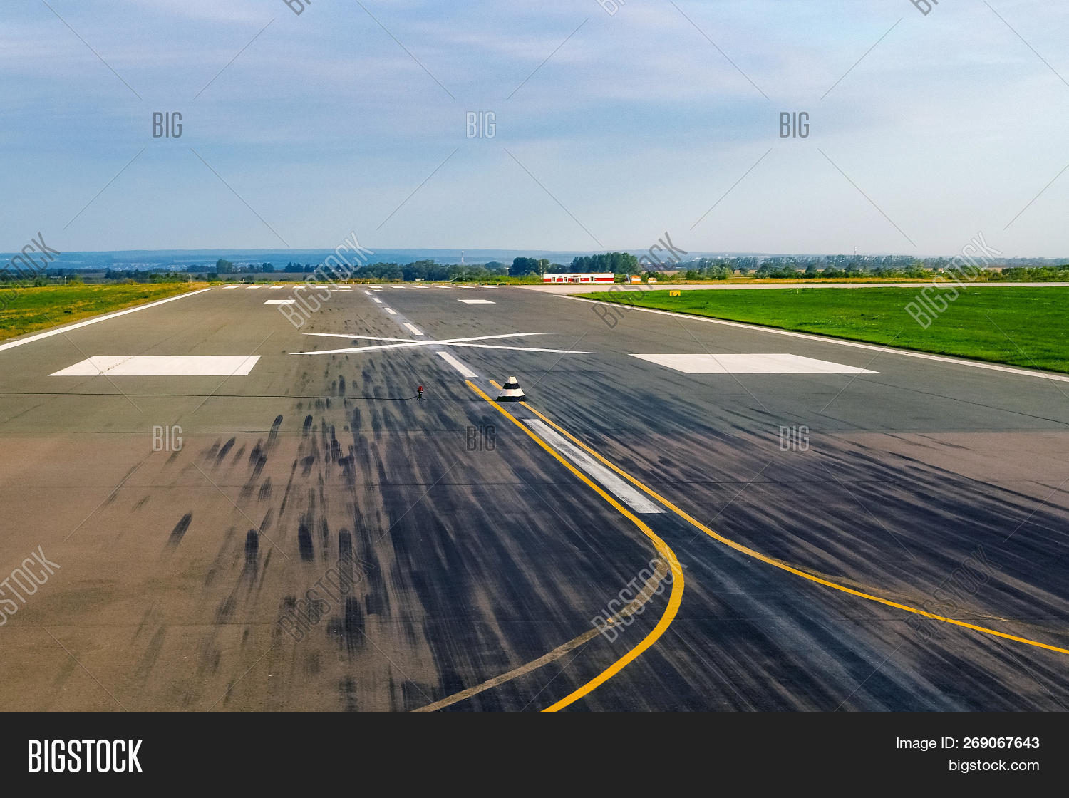 Airport Runway. Detail Image & Photo (Free Trial) | Bigstock
