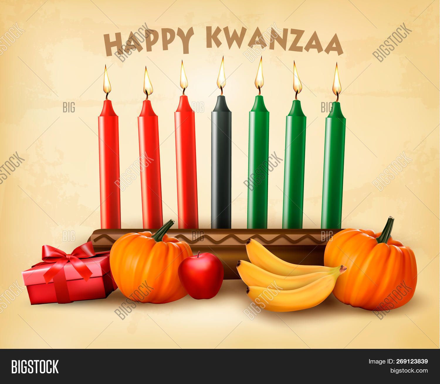Happy Holiday Kwanzaa Image & Photo (Free Trial) | Bigstock