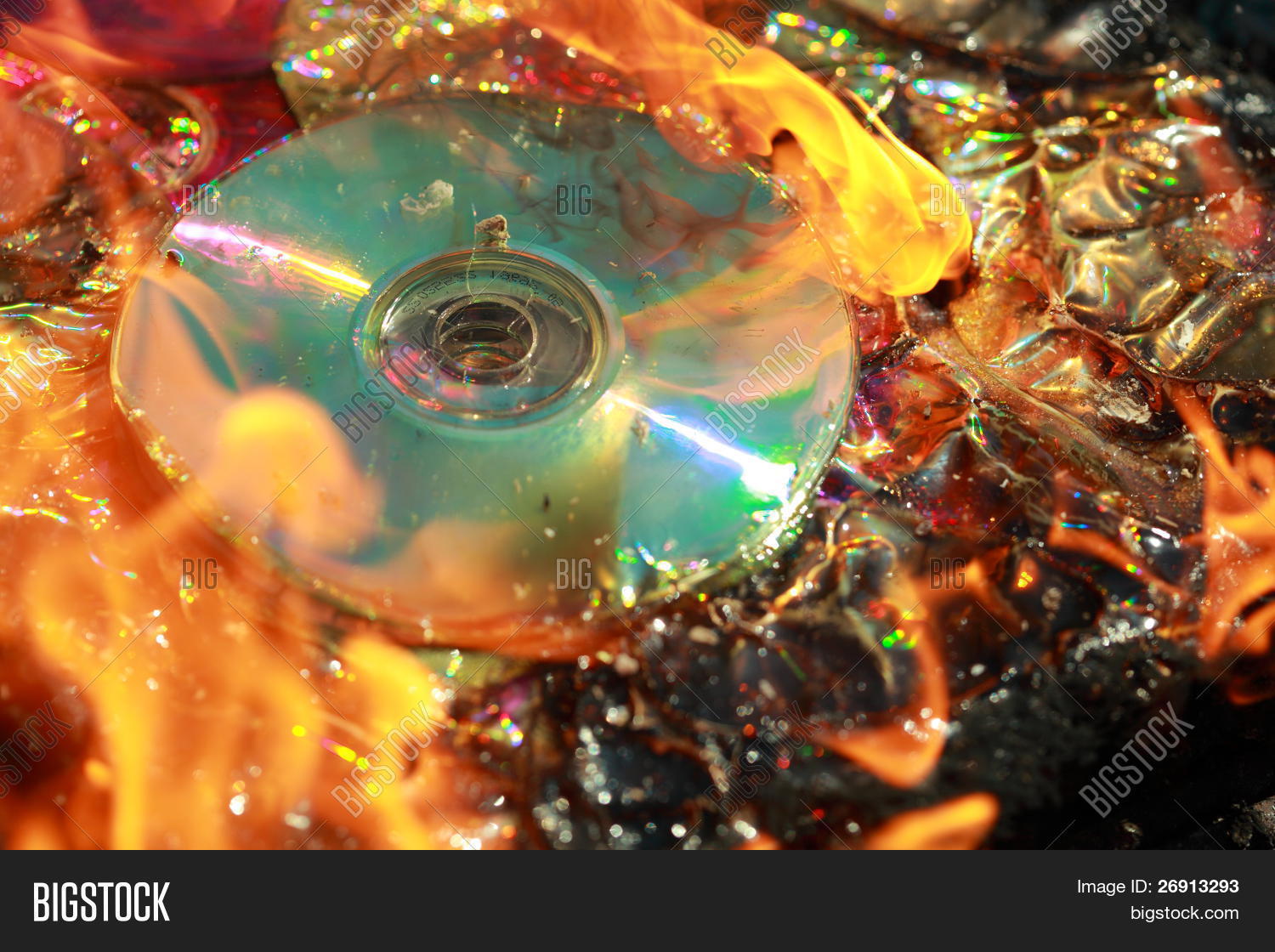 Burning Dvd Image & Photo (Free Trial) | Bigstock