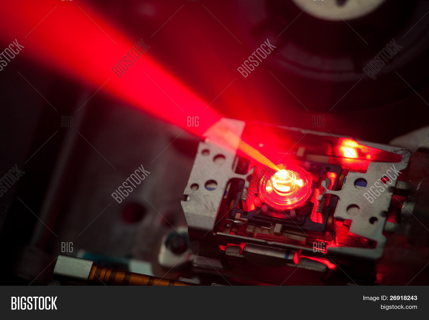 Working Laser Lens Dvd Image & Photo (Free Trial) | Bigstock