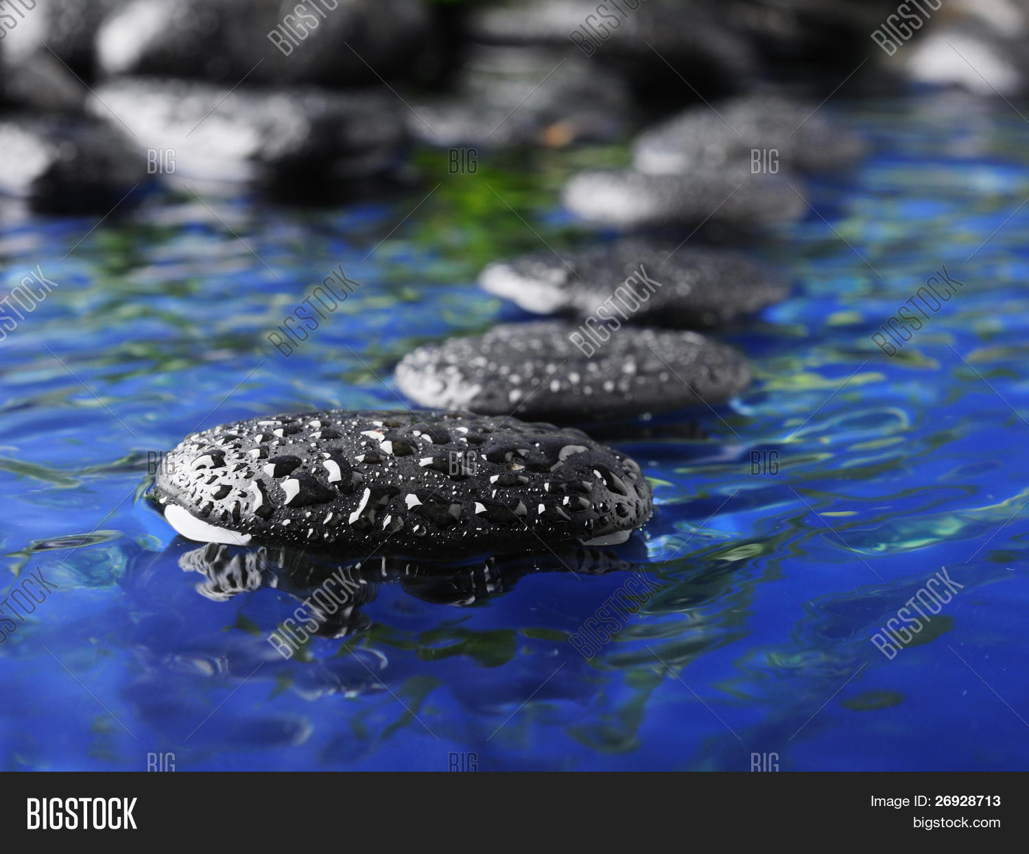 Zen Stones Water Image & Photo (Free Trial) | Bigstock