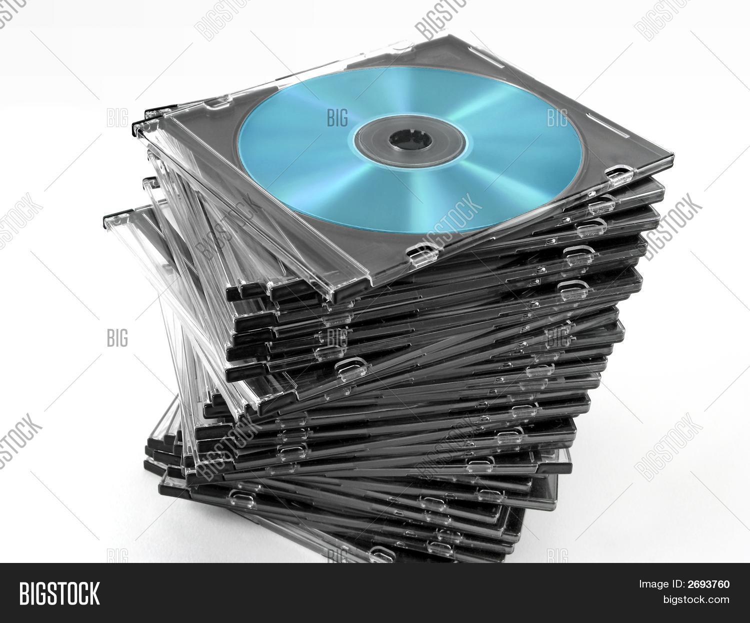 Stack Cd Cases Image & Photo (Free Trial) | Bigstock