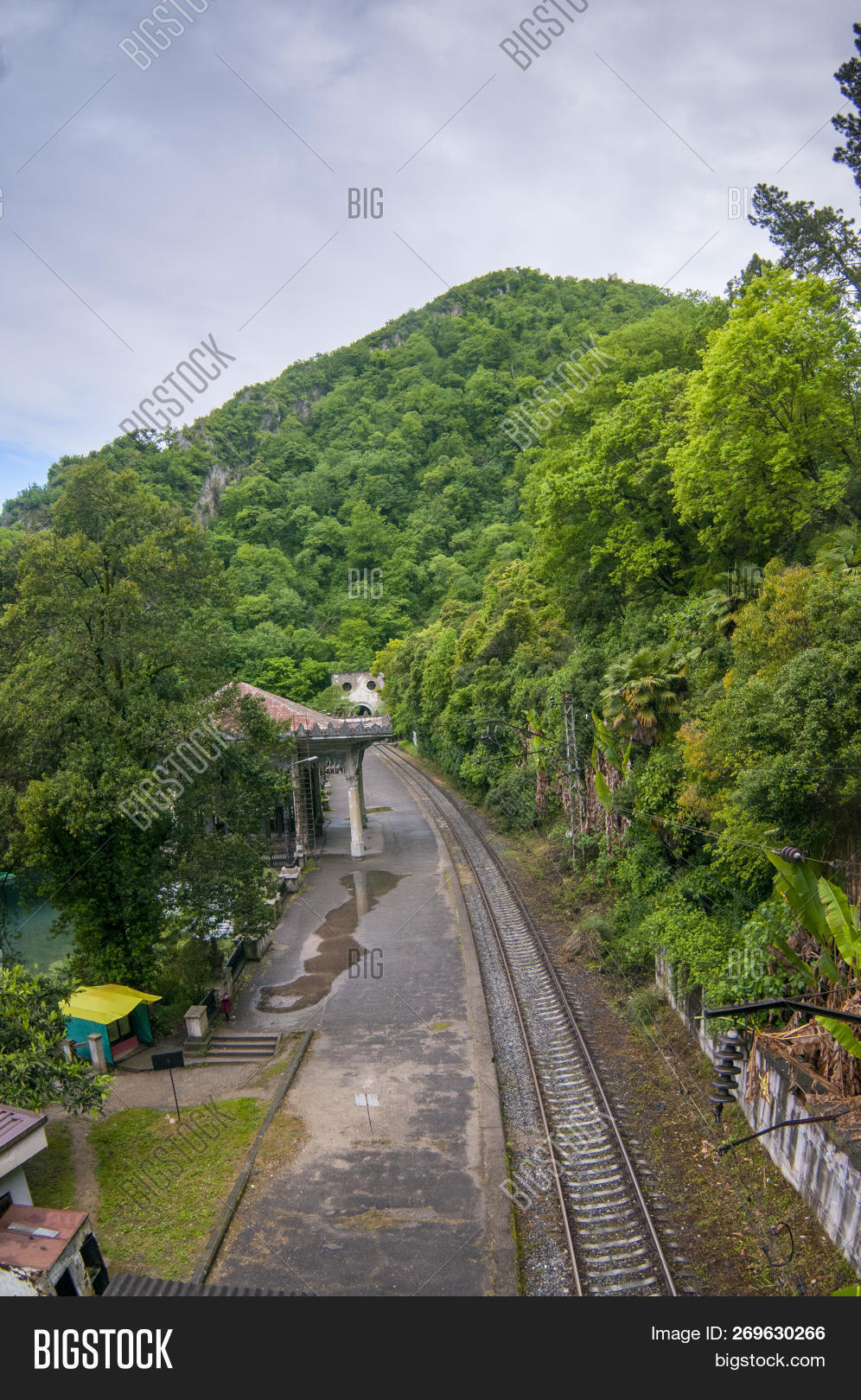 Railway Top View. Part Image & Photo (Free Trial) | Bigstock