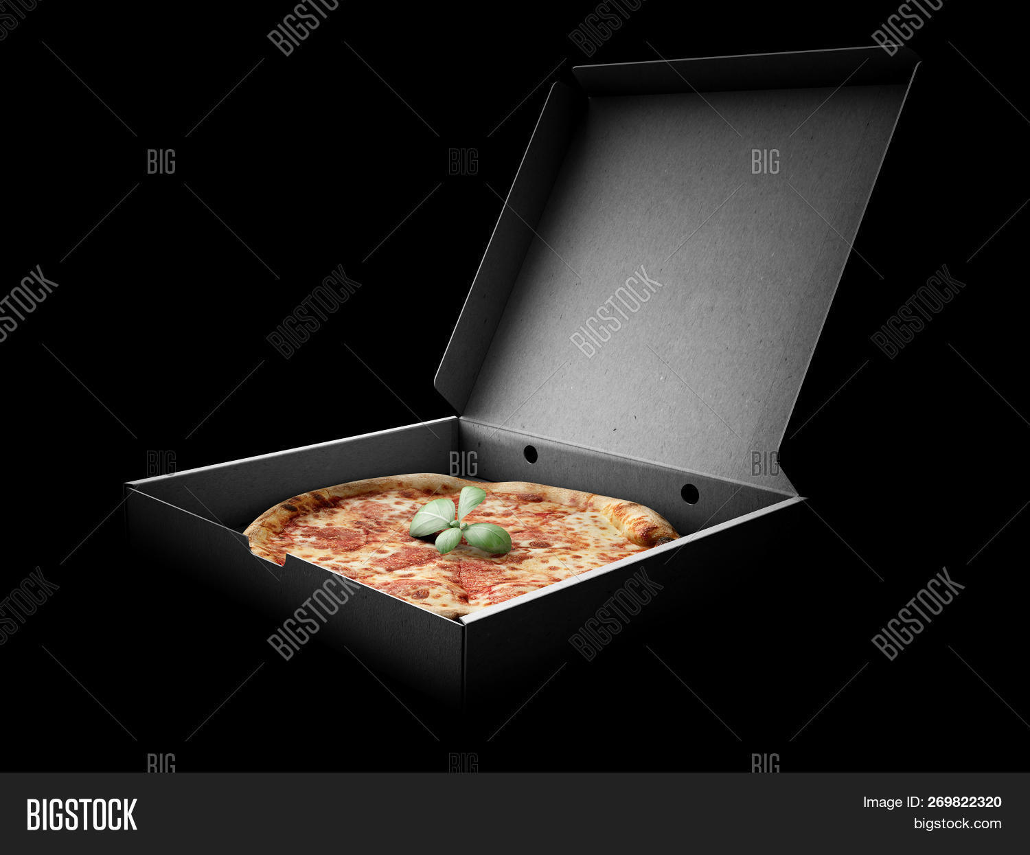 Pizza Cardboard Box Image & Photo (Free Trial) | Bigstock