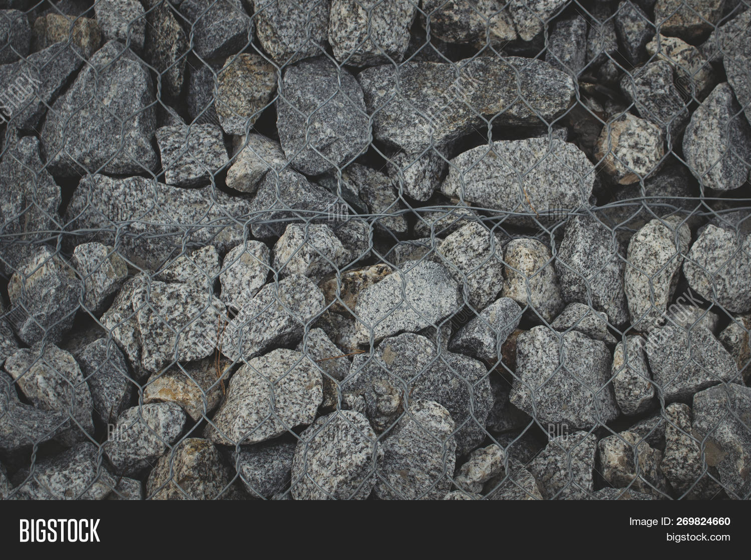 Gabion Stone Wall Image & Photo (Free Trial) | Bigstock