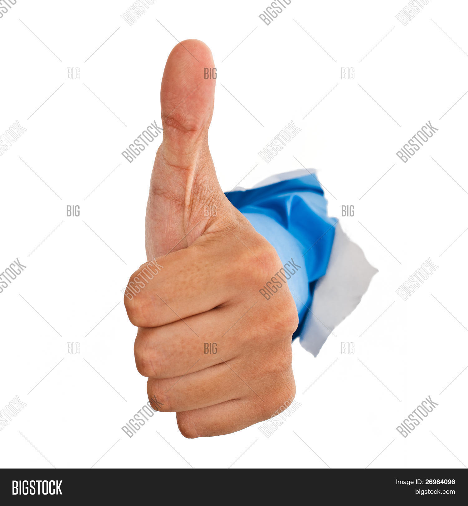 Hand Giving Thumbs Image & Photo (Free Trial) | Bigstock
