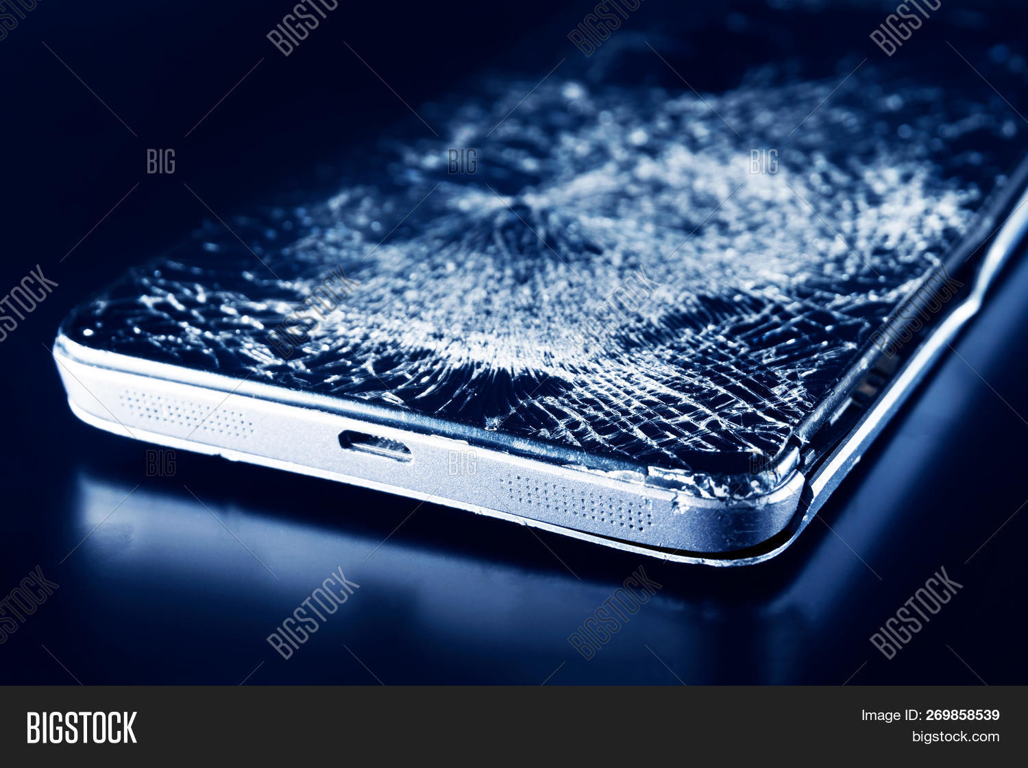 Broken Smartphone On Image & Photo (Free Trial) | Bigstock