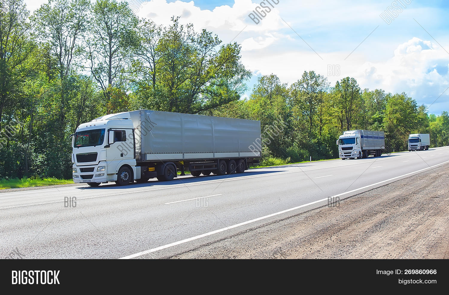 Imagen y foto Escort Trucks (prueba gratis) | Bigstock