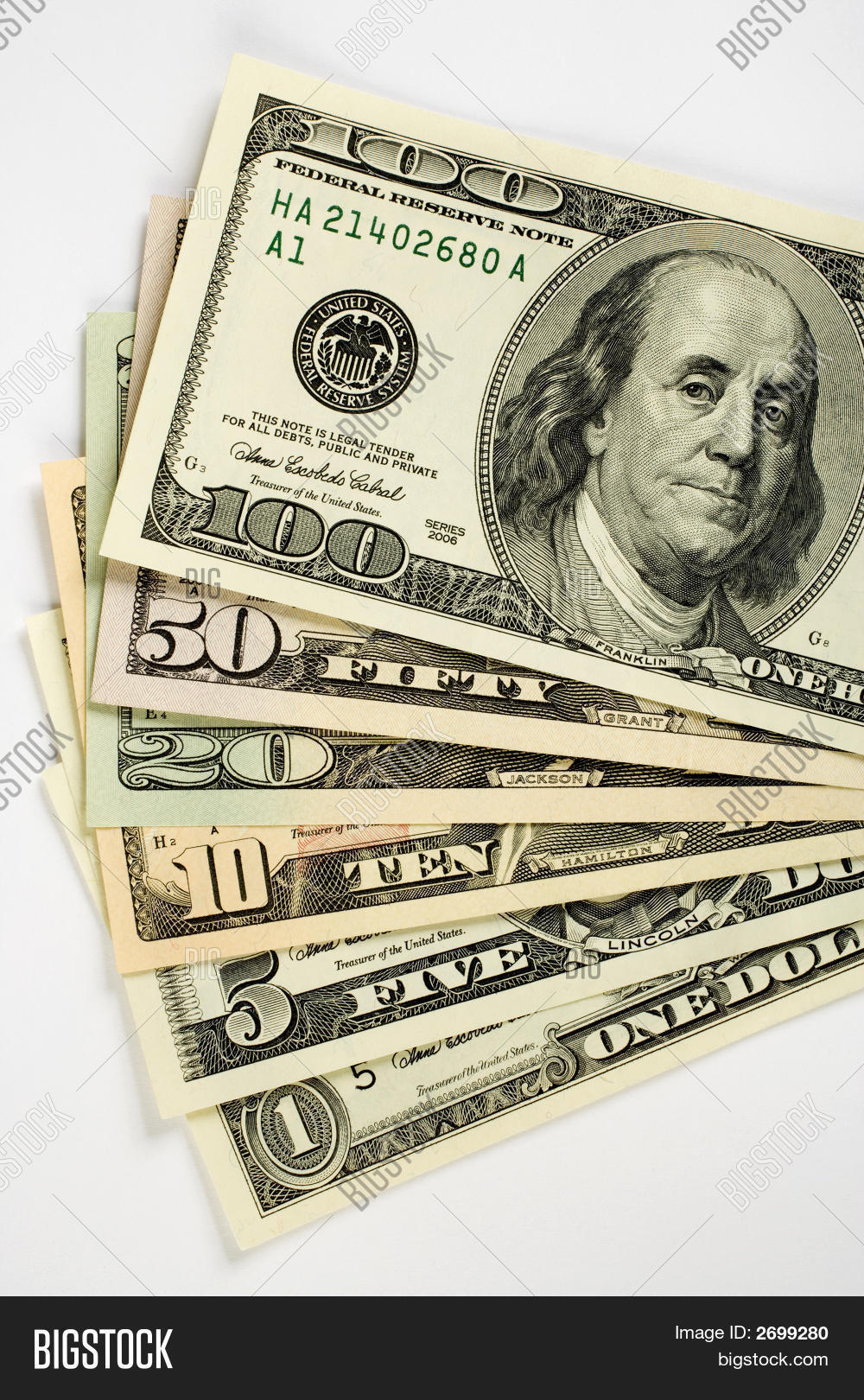 American Money Spread Image & Photo (Free Trial) | Bigstock