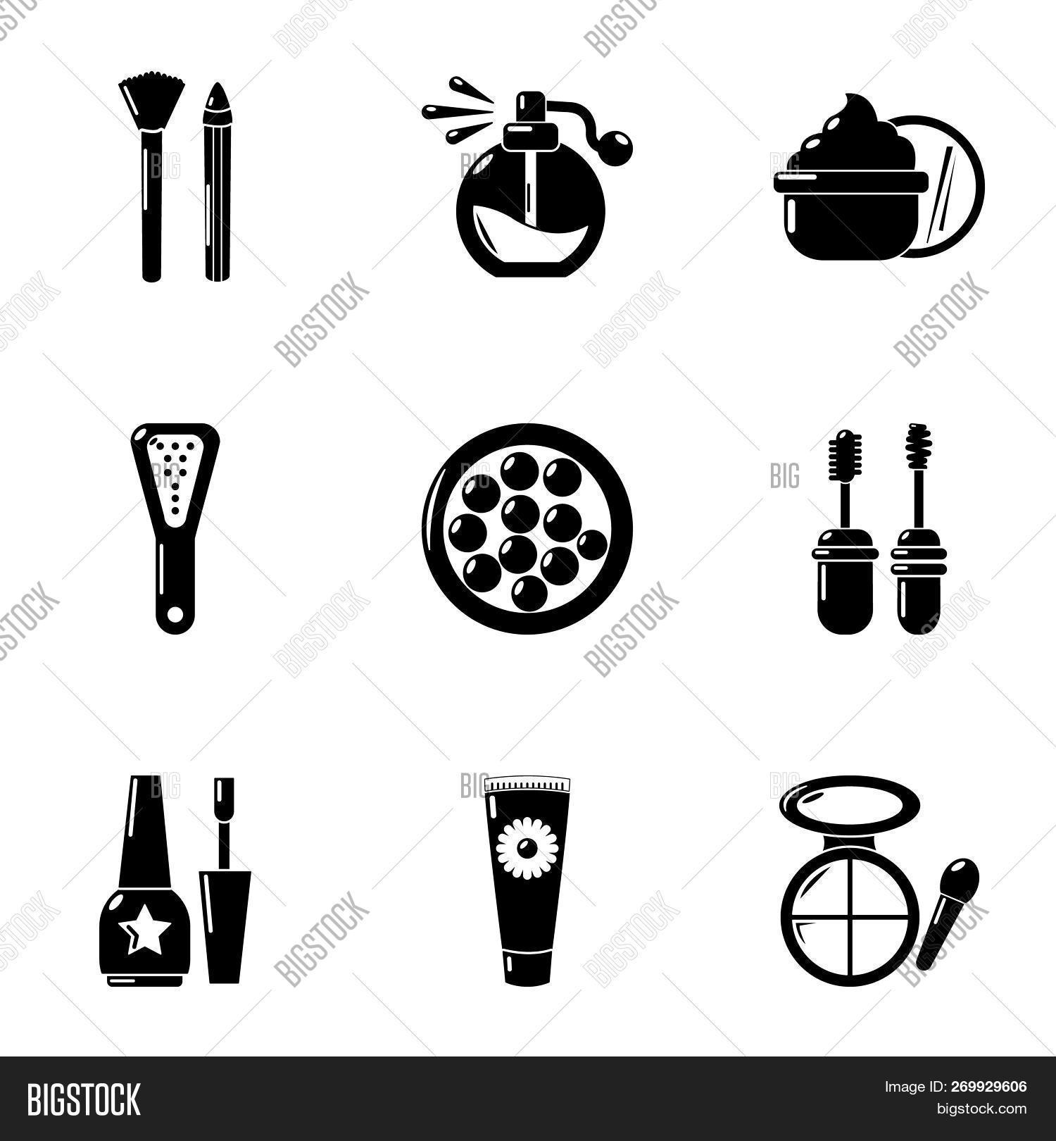 Makeover Icons Set. Image & Photo (Free Trial) | Bigstock