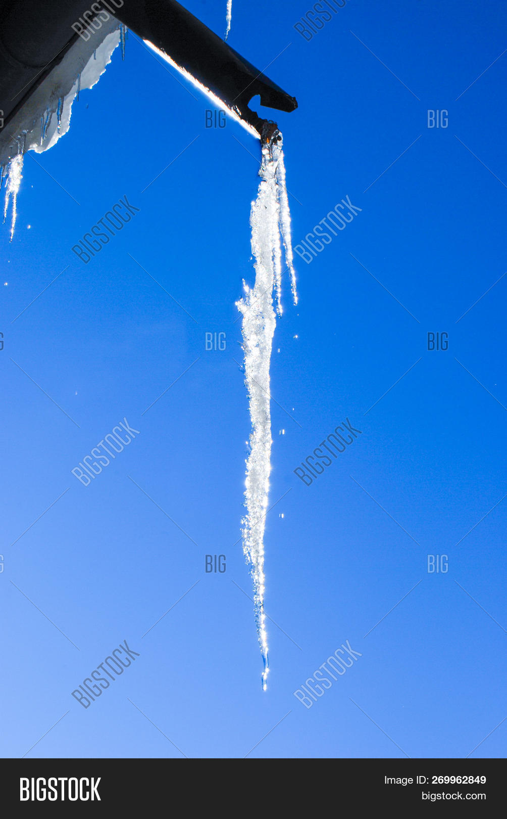 Piece Ice Formed By Image & Photo (Free Trial) | Bigstock