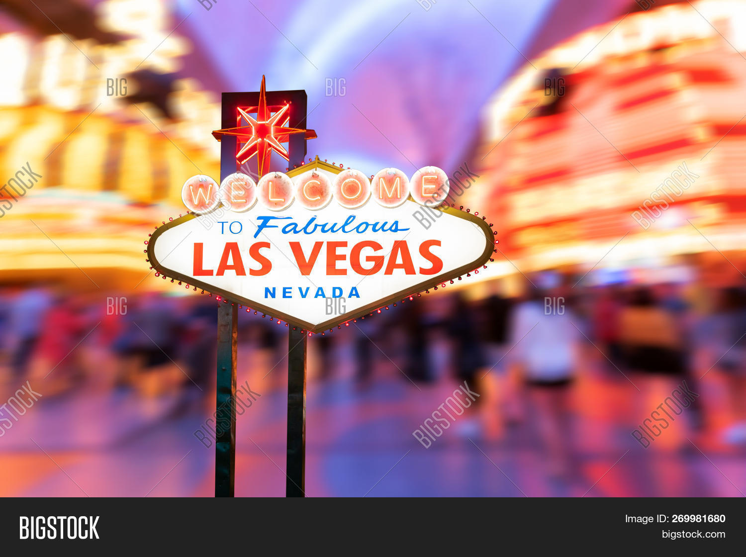 Famous Las Vegas Sign Image & Photo (Free Trial) | Bigstock