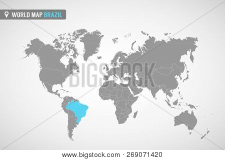 World Map Vector & Photo (Free Trial) | Bigstock