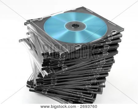Stack Cd Cases Image & Photo (Free Trial) | Bigstock