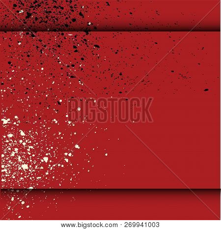 Red Blood Splatter Vector & Photo (Free Trial) | Bigstock