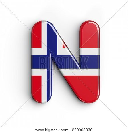 Norway Letter N - Image & Photo (Free Trial) | Bigstock