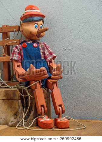 Pinocchio Puppet Made Image & Photo (Free Trial) | Bigstock