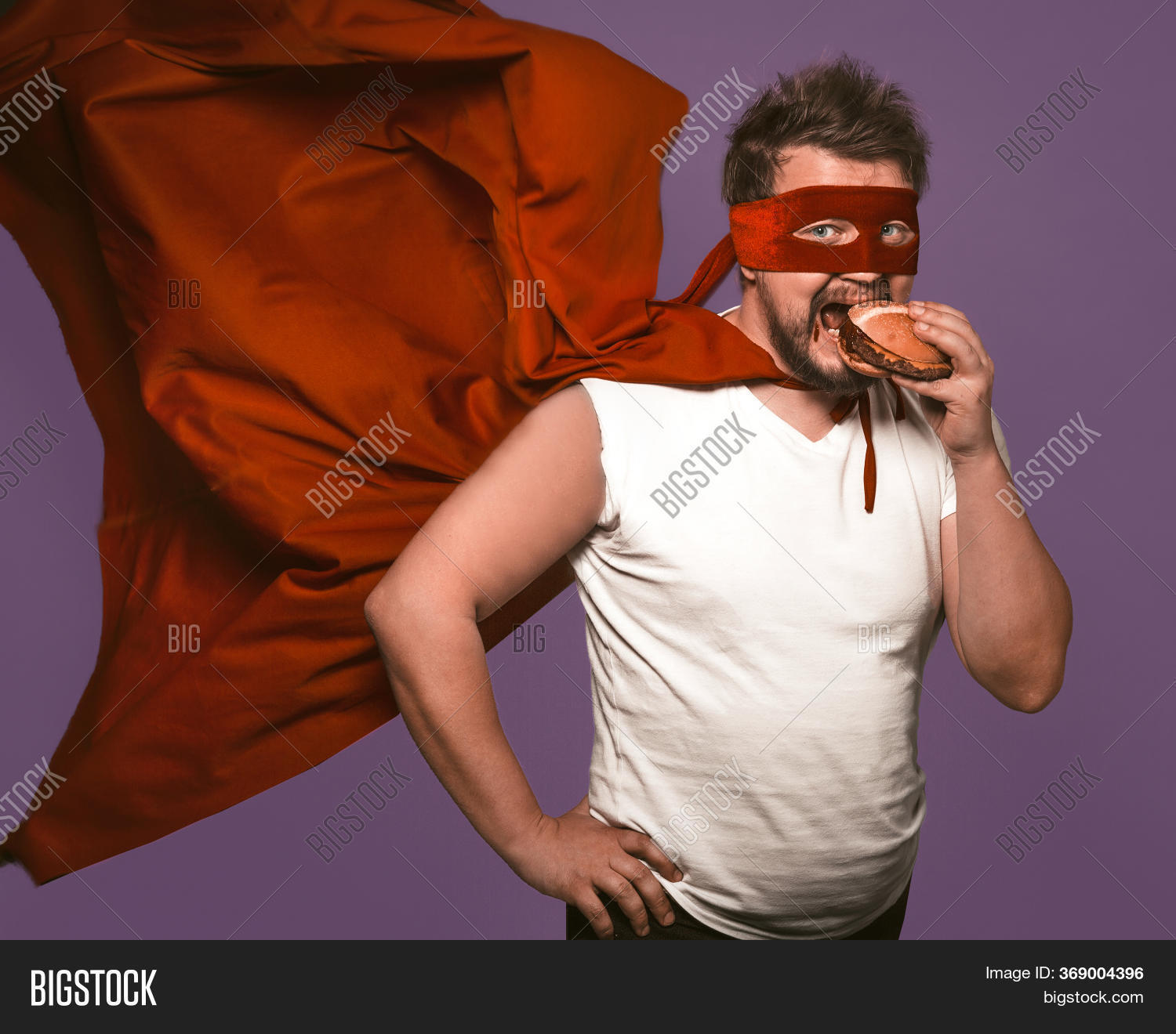 Hungry Superhero Man Image & Photo (Free Trial) | Bigstock