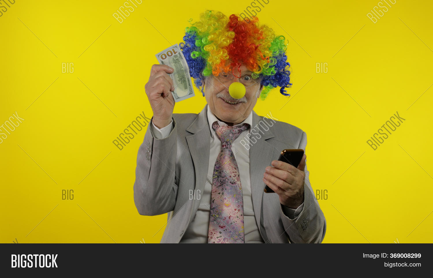 Senior Clown Director Image & Photo (Free Trial) | Bigstock