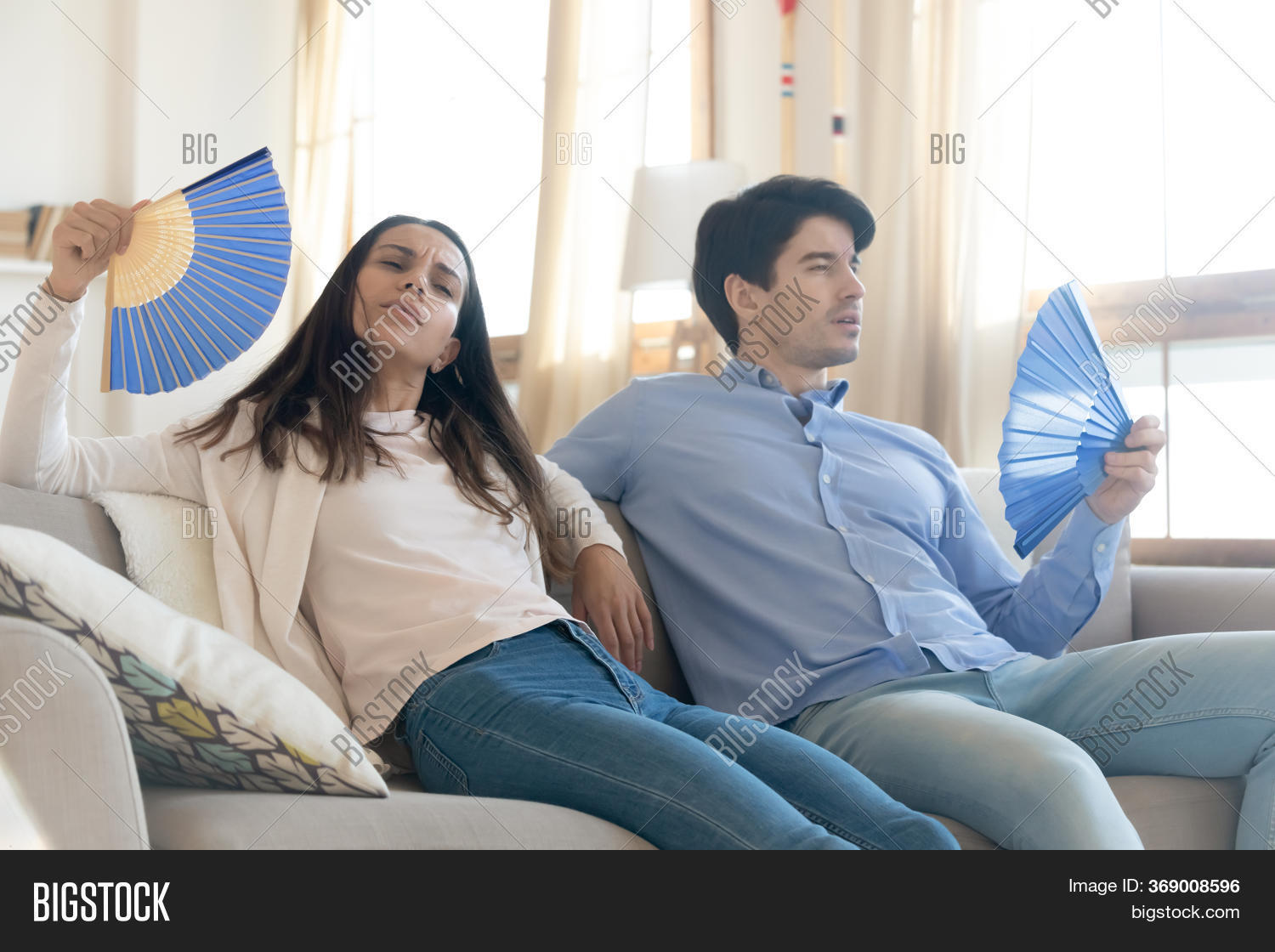 Overheated Couple Image & Photo (Free Trial) | Bigstock