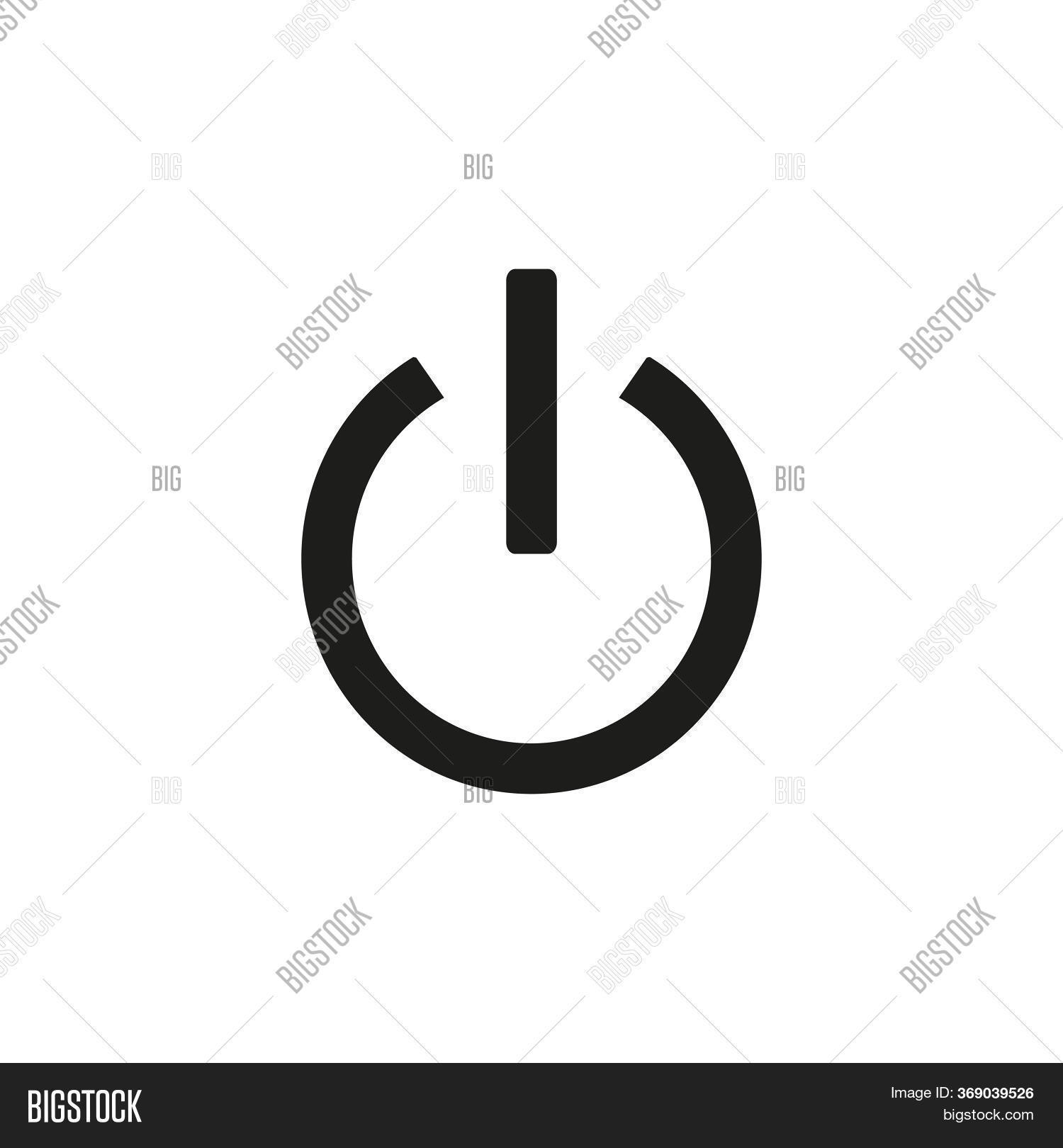 Simple Icon Turn Off Image & Photo (Free Trial) | Bigstock
