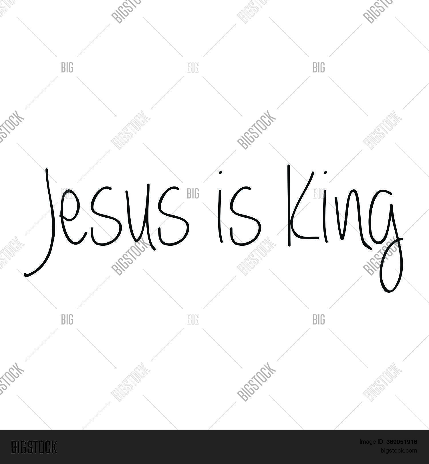 Jesus King, Christian Vector & Photo (Free Trial) | Bigstock