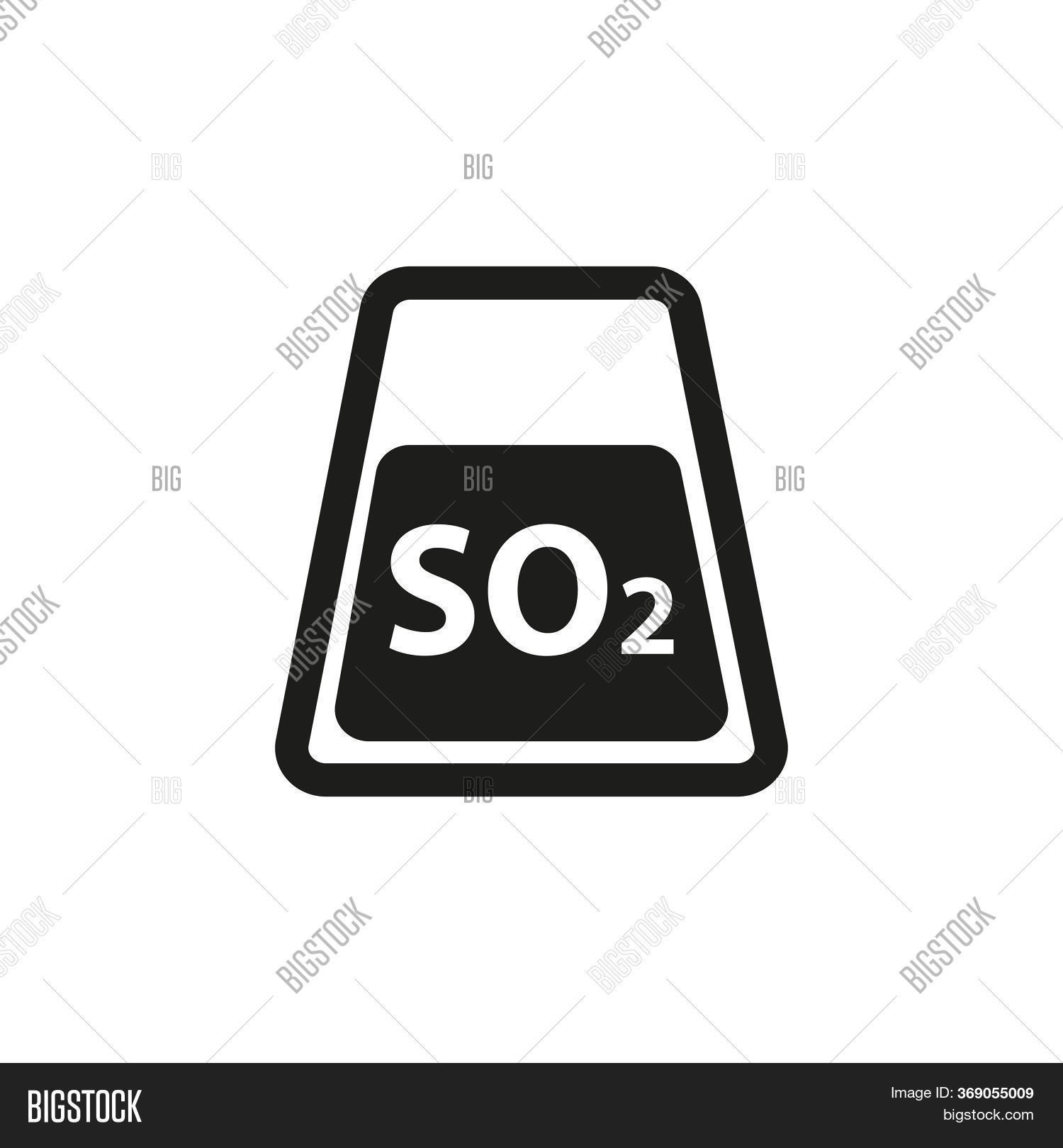 Icon Sulfur Dioxide. Image & Photo (Free Trial) | Bigstock