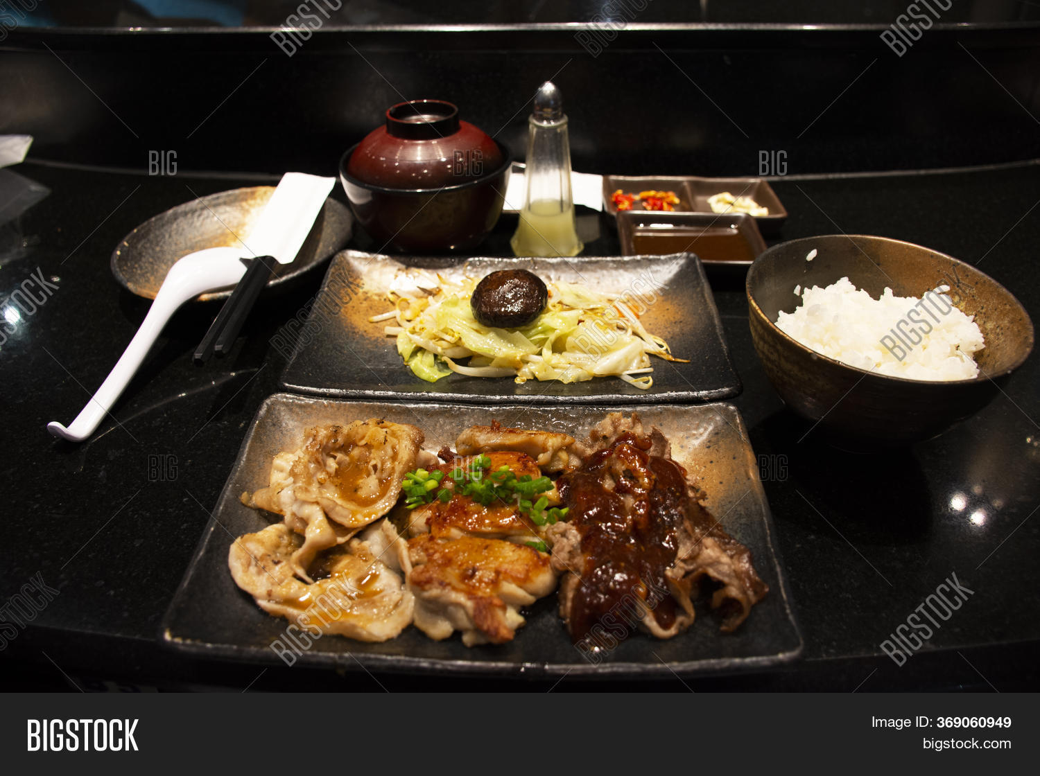 Japanese Food Set Image & Photo (Free Trial) | Bigstock