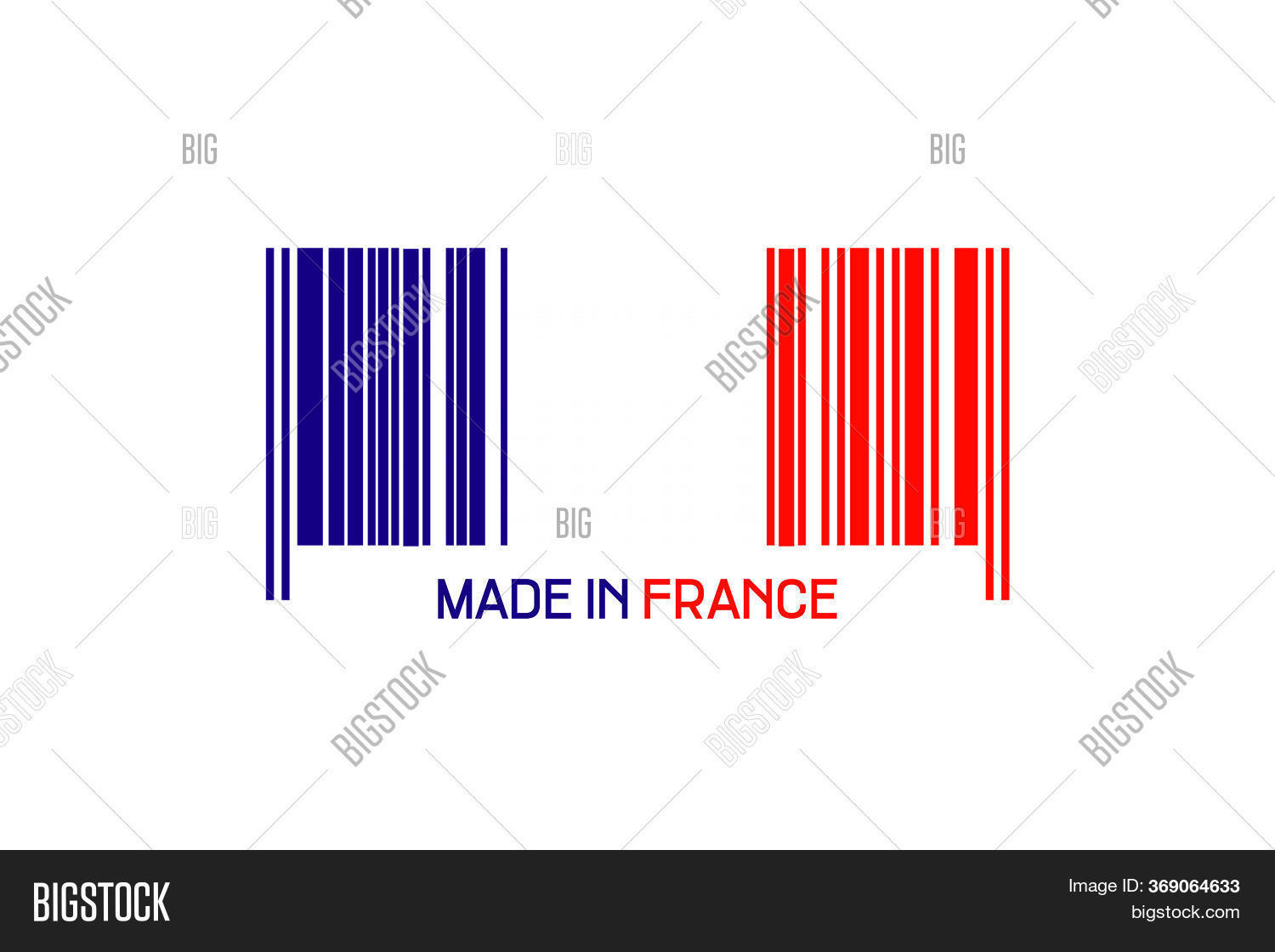 Made France. Barcode Image & Photo (Free Trial) | Bigstock