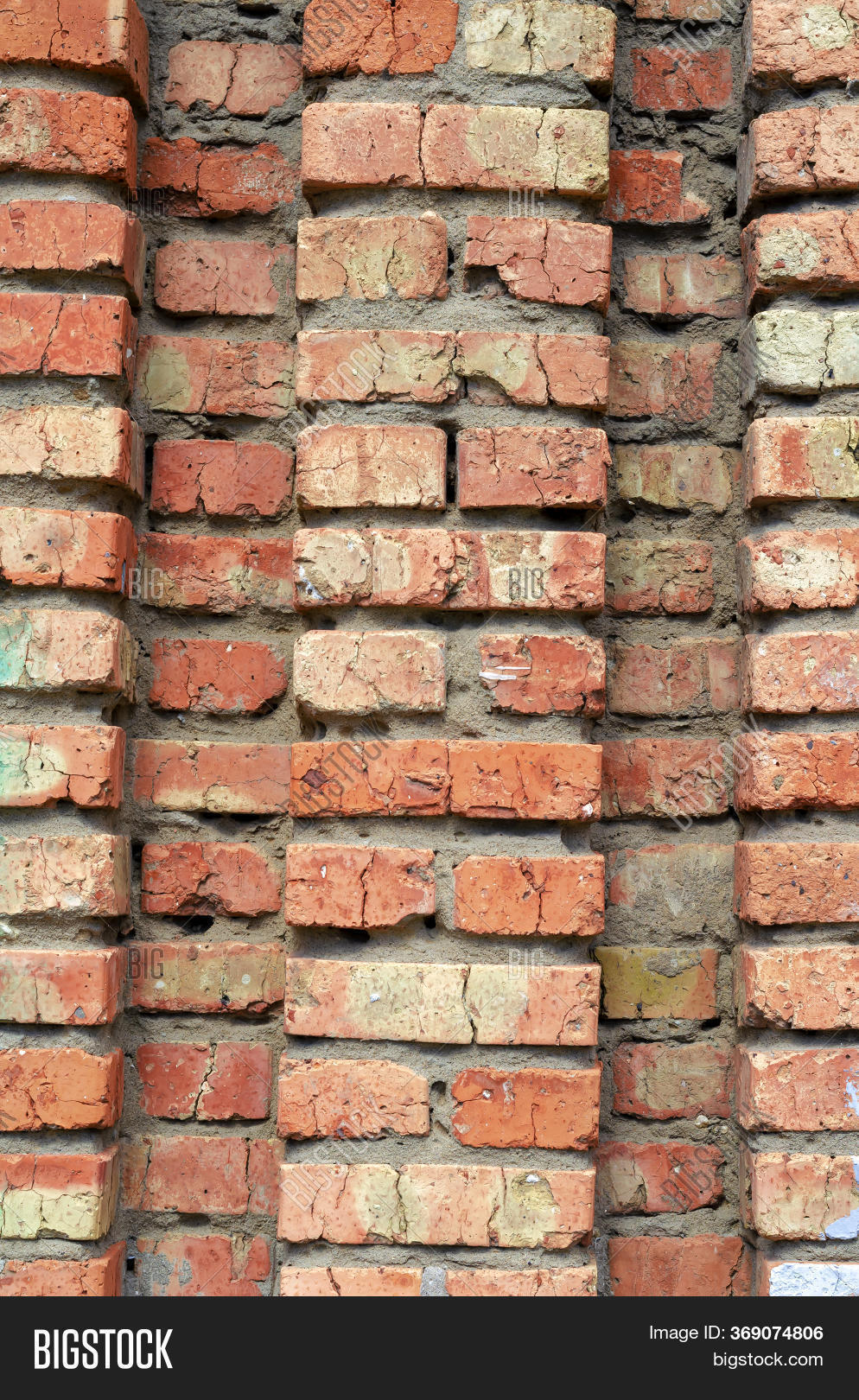 Red Brick Wall Ledges Image & Photo (Free Trial) | Bigstock