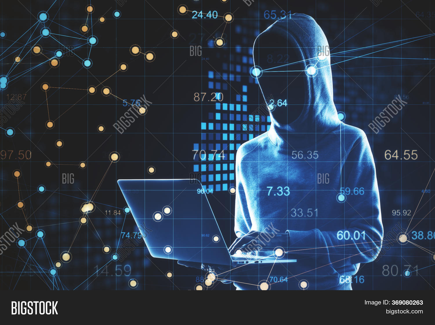 Hacker Using Laptop Image & Photo (Free Trial) | Bigstock