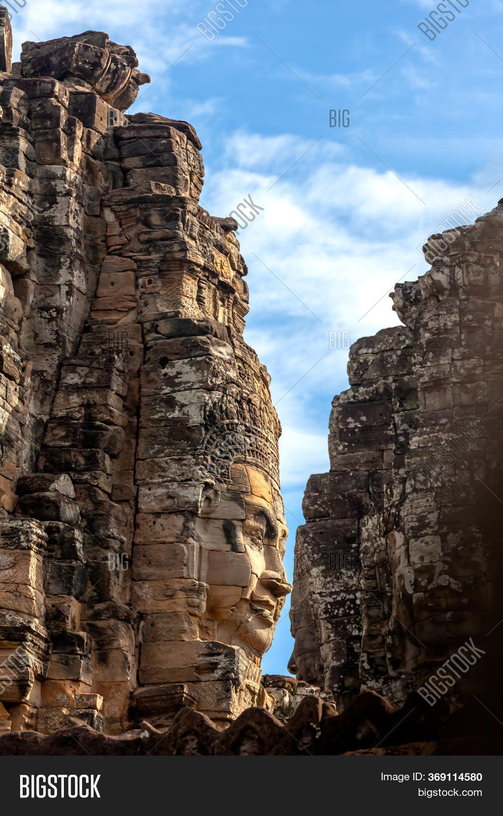 Ancient Stone Faces Image & Photo (Free Trial) | Bigstock